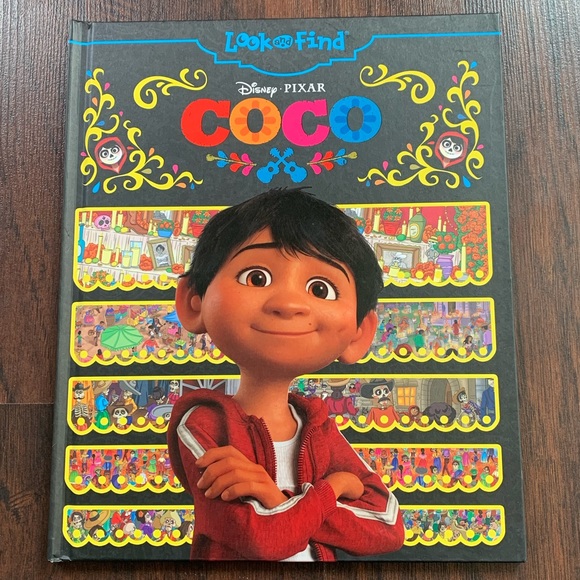 Disney | Other | Disney Pixars Coco Look And Find Book | Poshmark